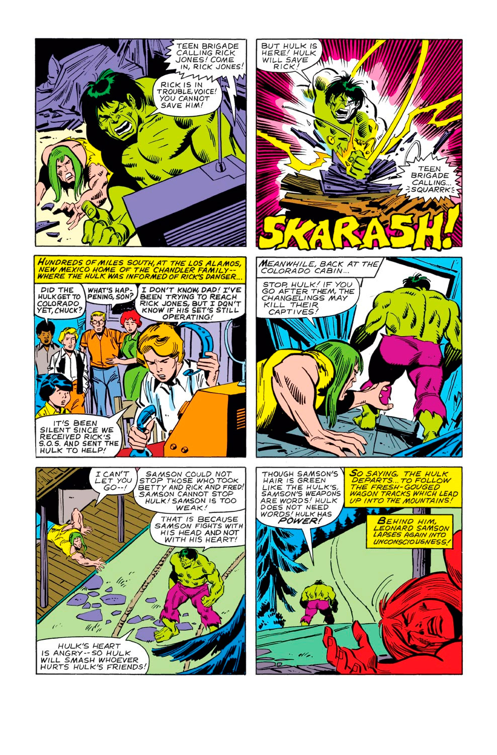 Incredible Hulk #252 (Oct 1980) | The Changelings!